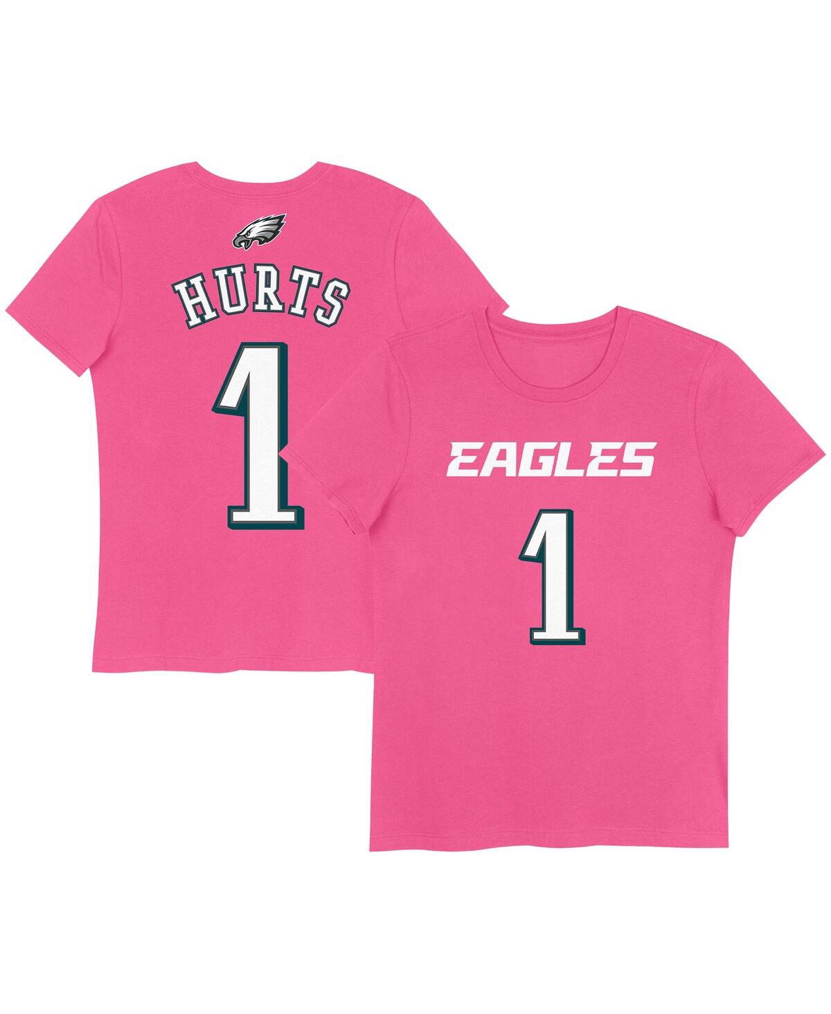 Click here for Nike Big Girls Jalen Hurts Pink Philadelphia Eagle... prices