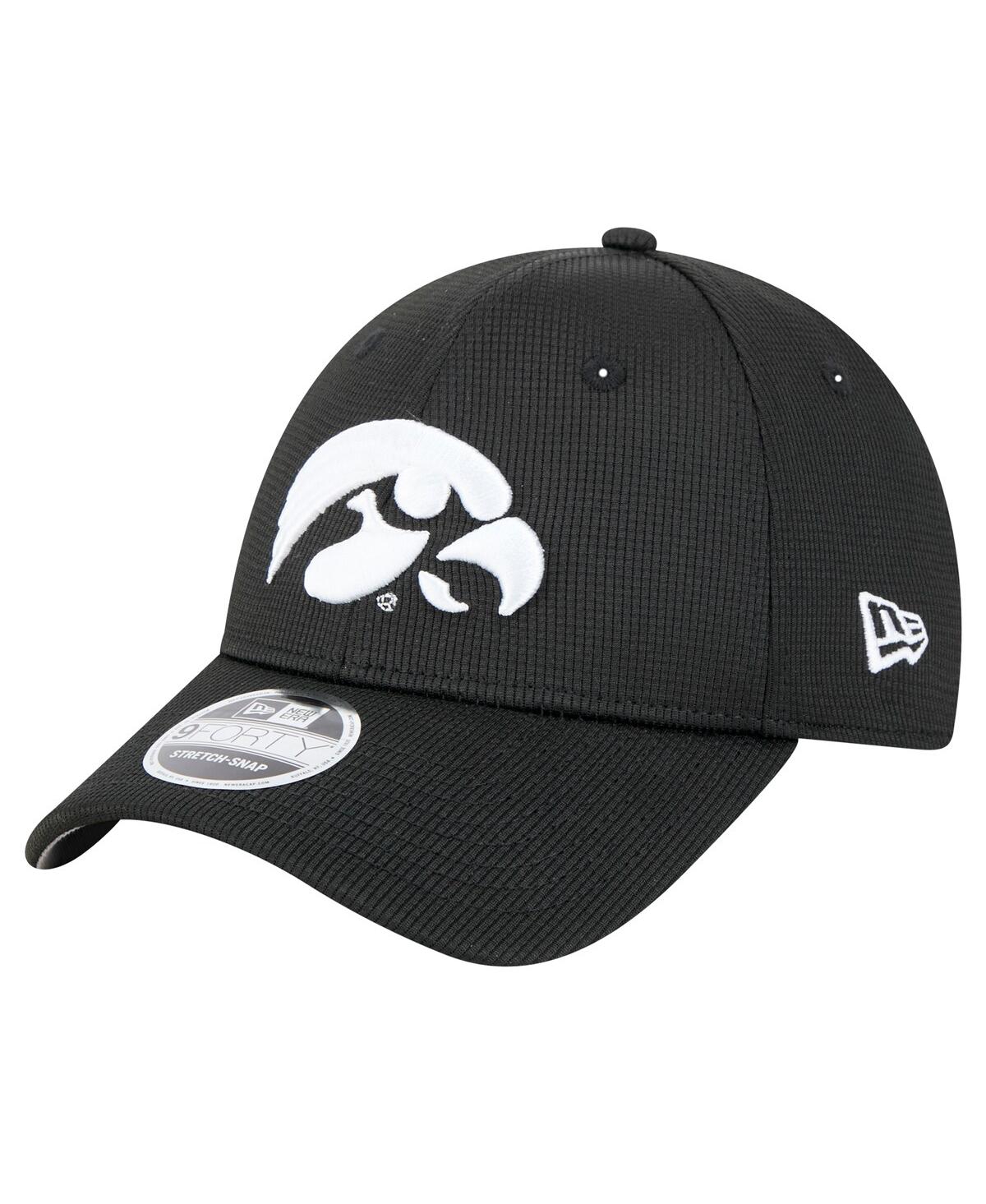 Click here for New Era Mens Black Iowa Hawkeyes Pivot 9FORTY Stre... prices