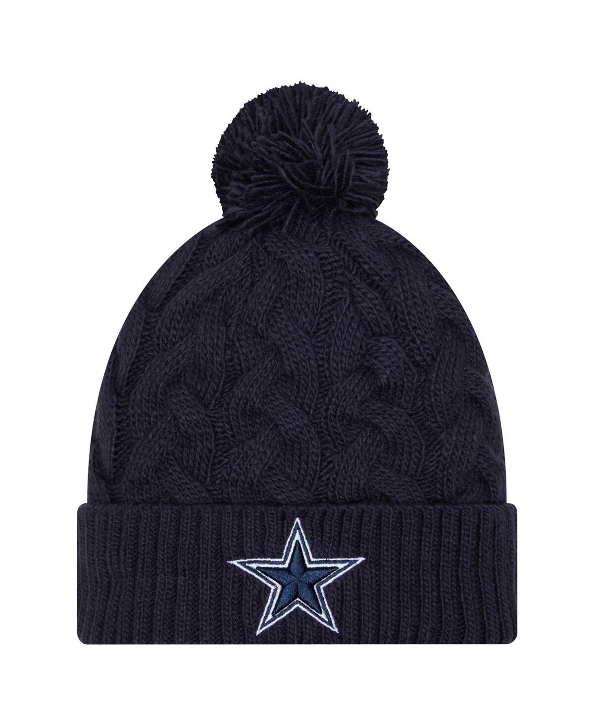Click here for New Era Womens Navy Dallas Cowboys Cable Knit Hat... prices