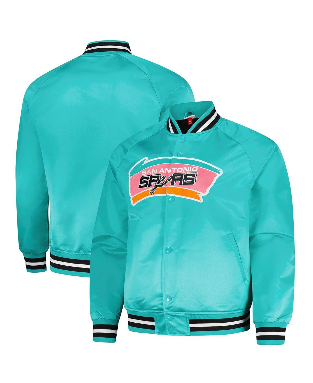 Click here for Mitchell & Ness Mens Teal San Antonio Spurs Hardwo... prices
