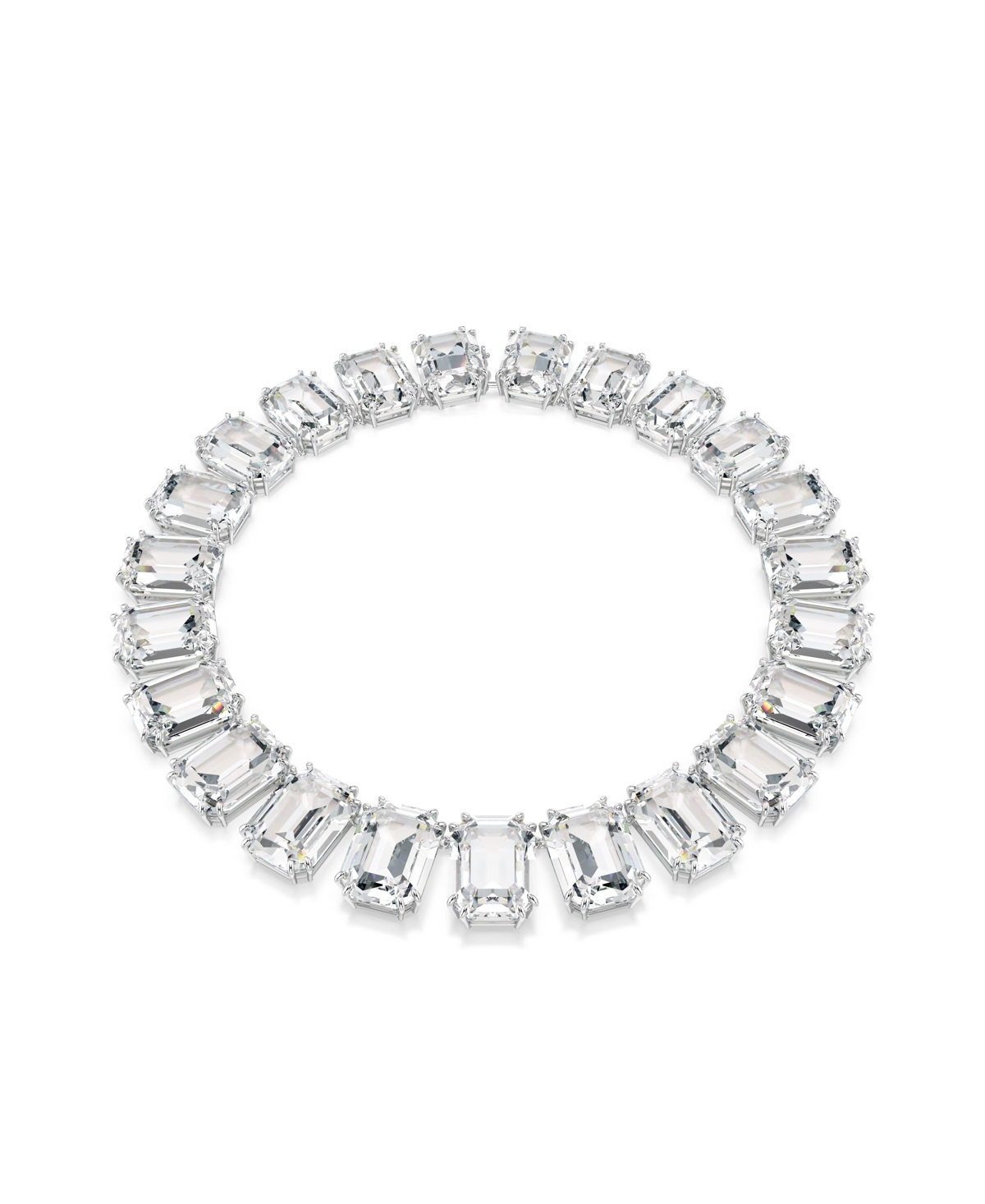 Click here for Swarovski Millenia Rhodium Plated Tennis Necklace... prices