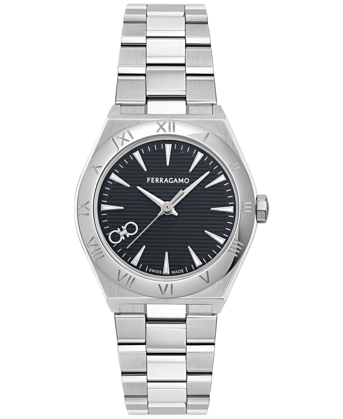 Click here for Ferragamo Womens Swiss Vega Upper East Stainless S... prices