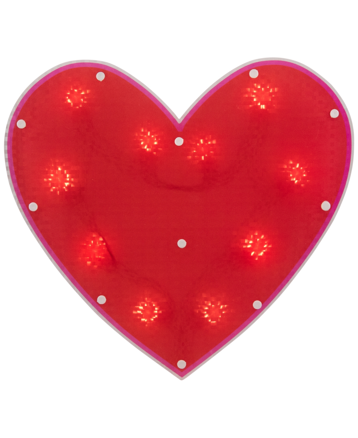 Click here for Northlight 13 Lighted Shimmering Heart Valentines... prices