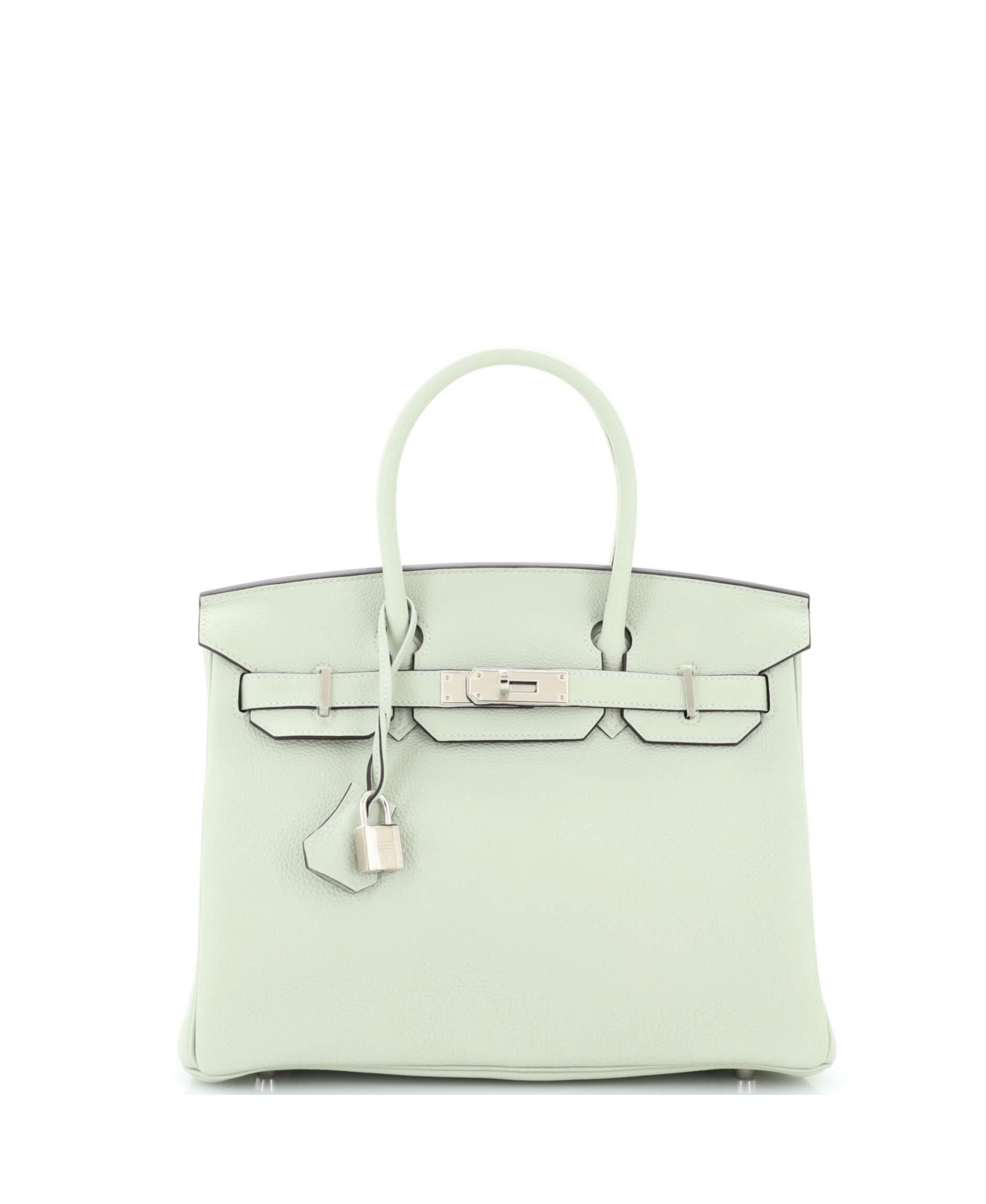 Click here for Pre-Owned Hermes Birkin 30 Handbag Grey Togo with... prices