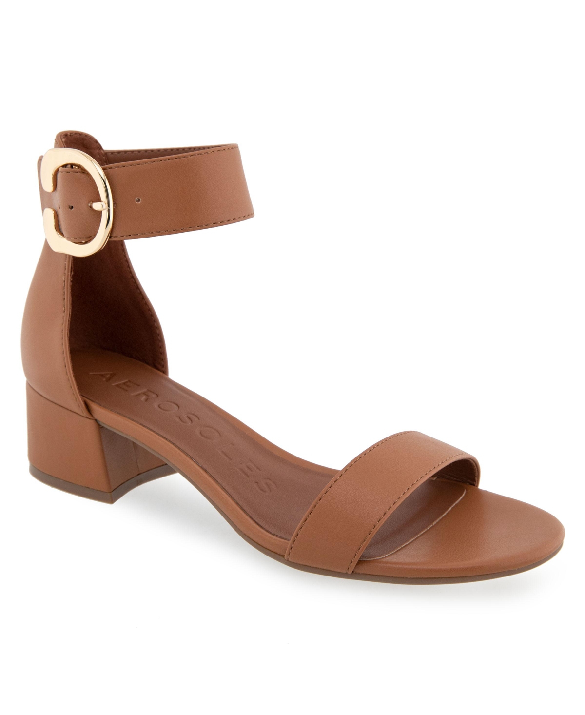 Click here for Aerosoles Womens Carew Round Toe Dress Sandals - T... prices