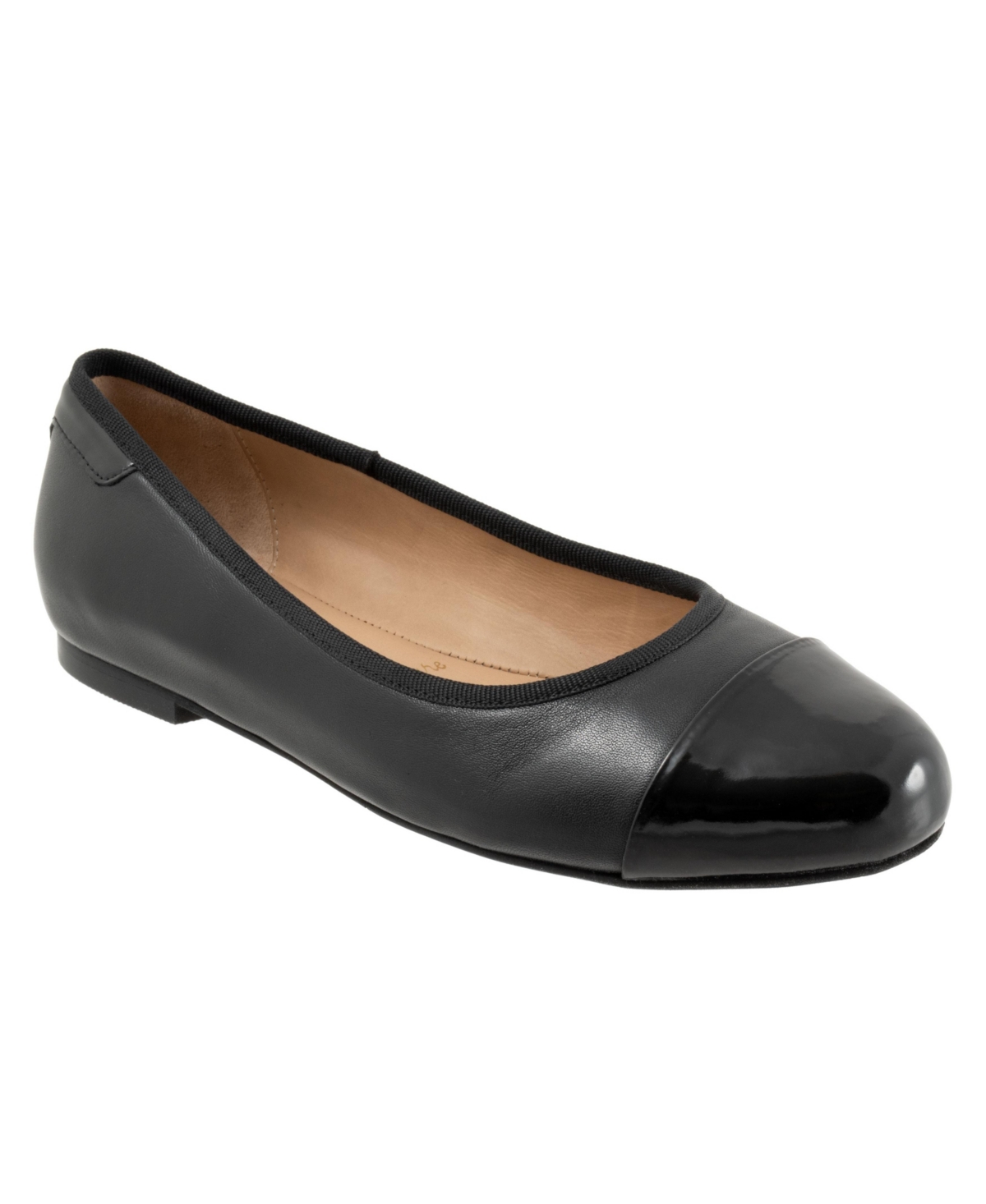 Click here for Trotters Clara Flat - Black prices