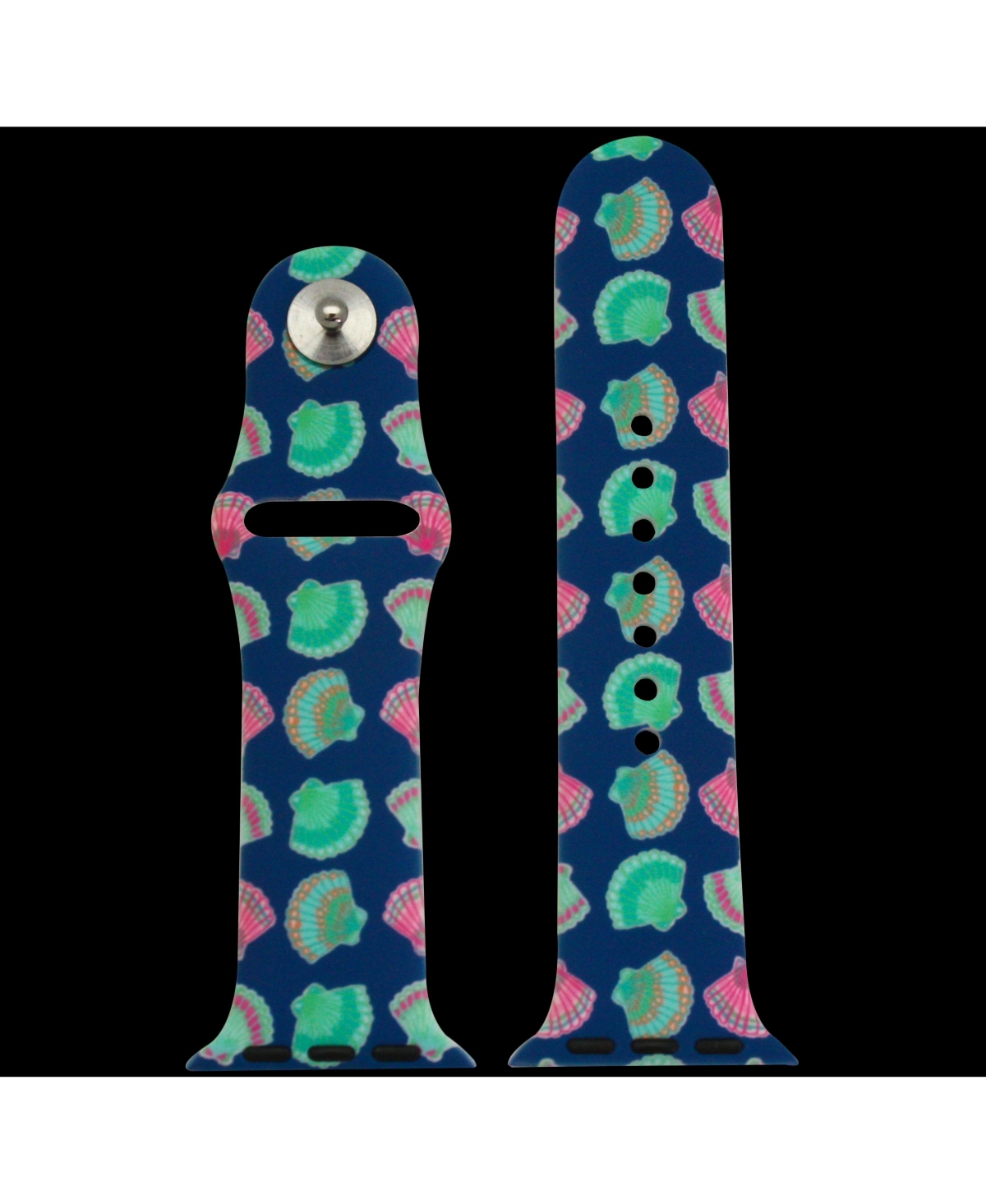 Click here for Olivia Pratt Seashell Printed Silicone Apple Watch... prices