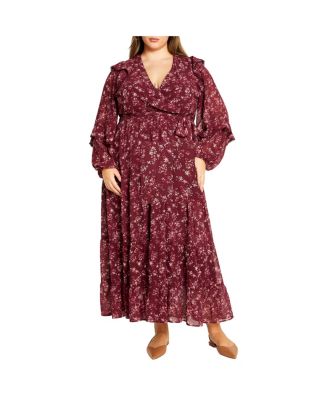 CITY CHIC Women's Lila Maxi Dress - Macy's