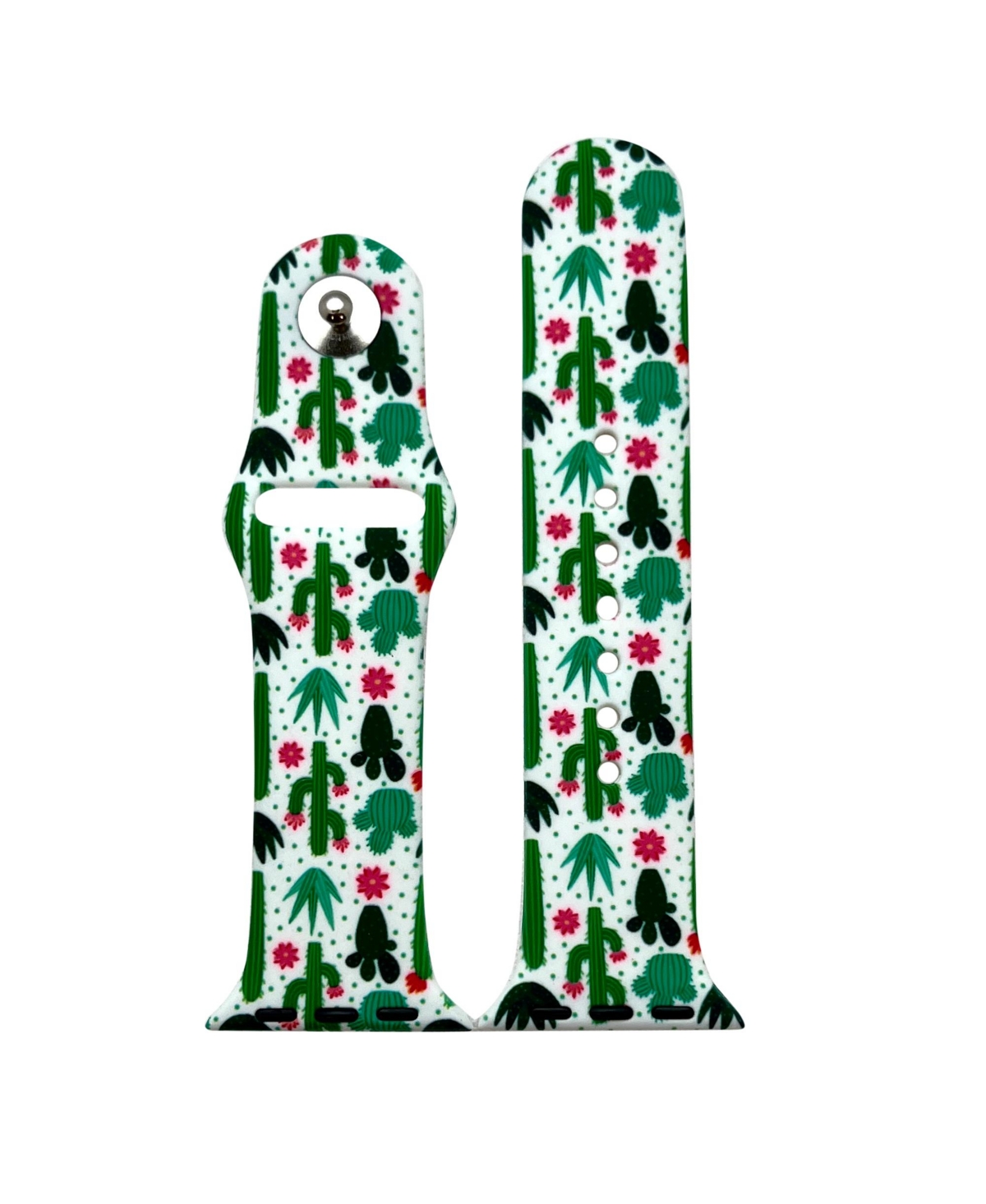 Click here for Olivia Pratt Cactus Printed Silicone Apple Watch B... prices