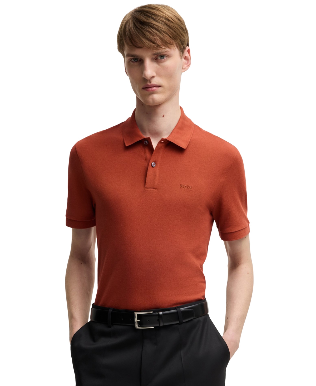 Click here for Boss by Hugo Boss Mens Cotton Pique Pallas Polo Sh... prices