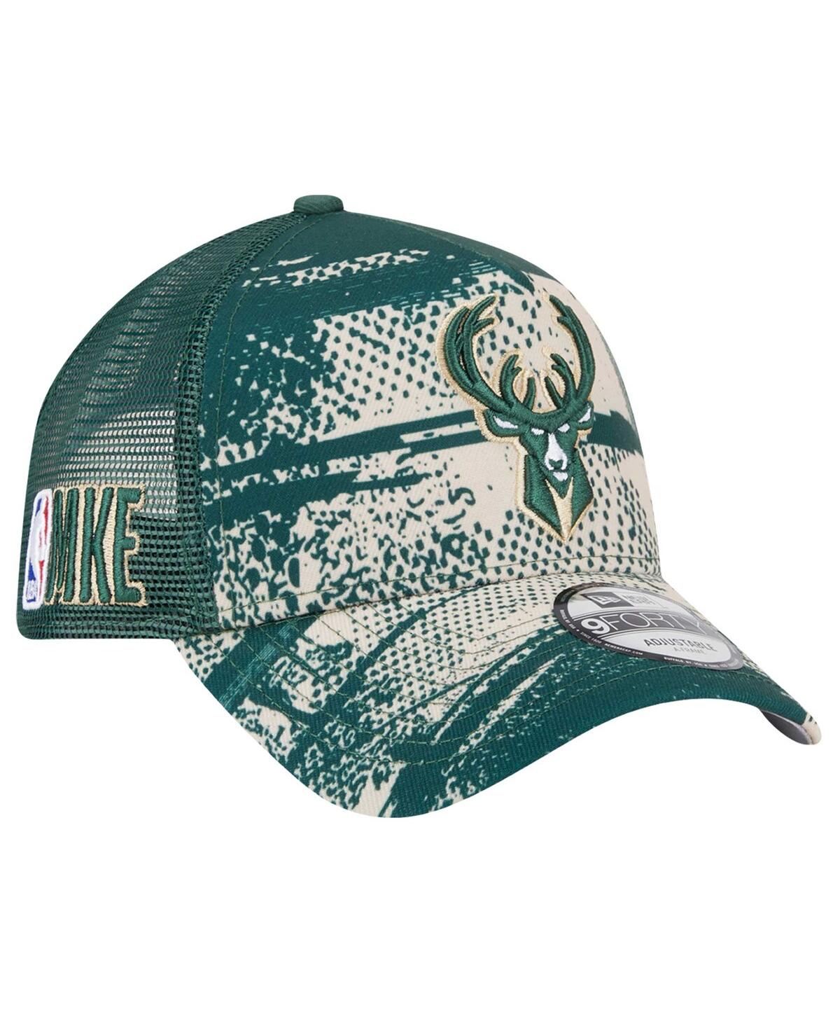 Click here for New Era Mens Hunter Green/Cream Milwaukee Bucks Ti... prices
