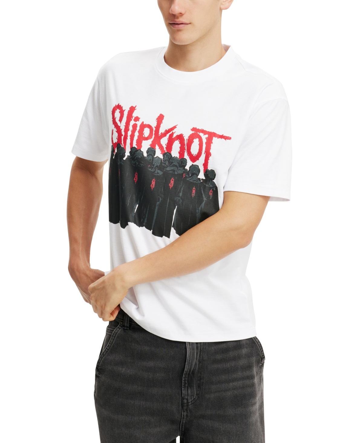 Click here for Cotton On Mens Premium Loose Fit Music T-Shirt - W... prices