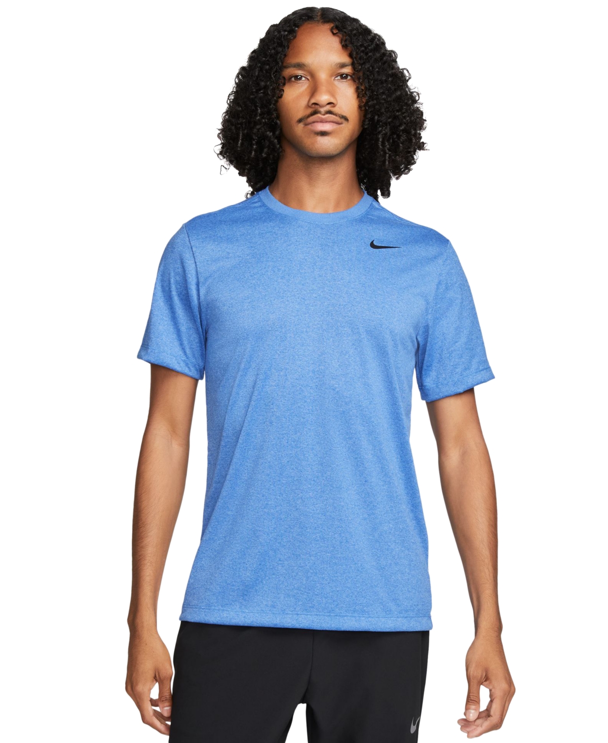 Nike Mens Dri-fit Legend Fitness T-Shirt - Game Royal/Pacific Blue/Black