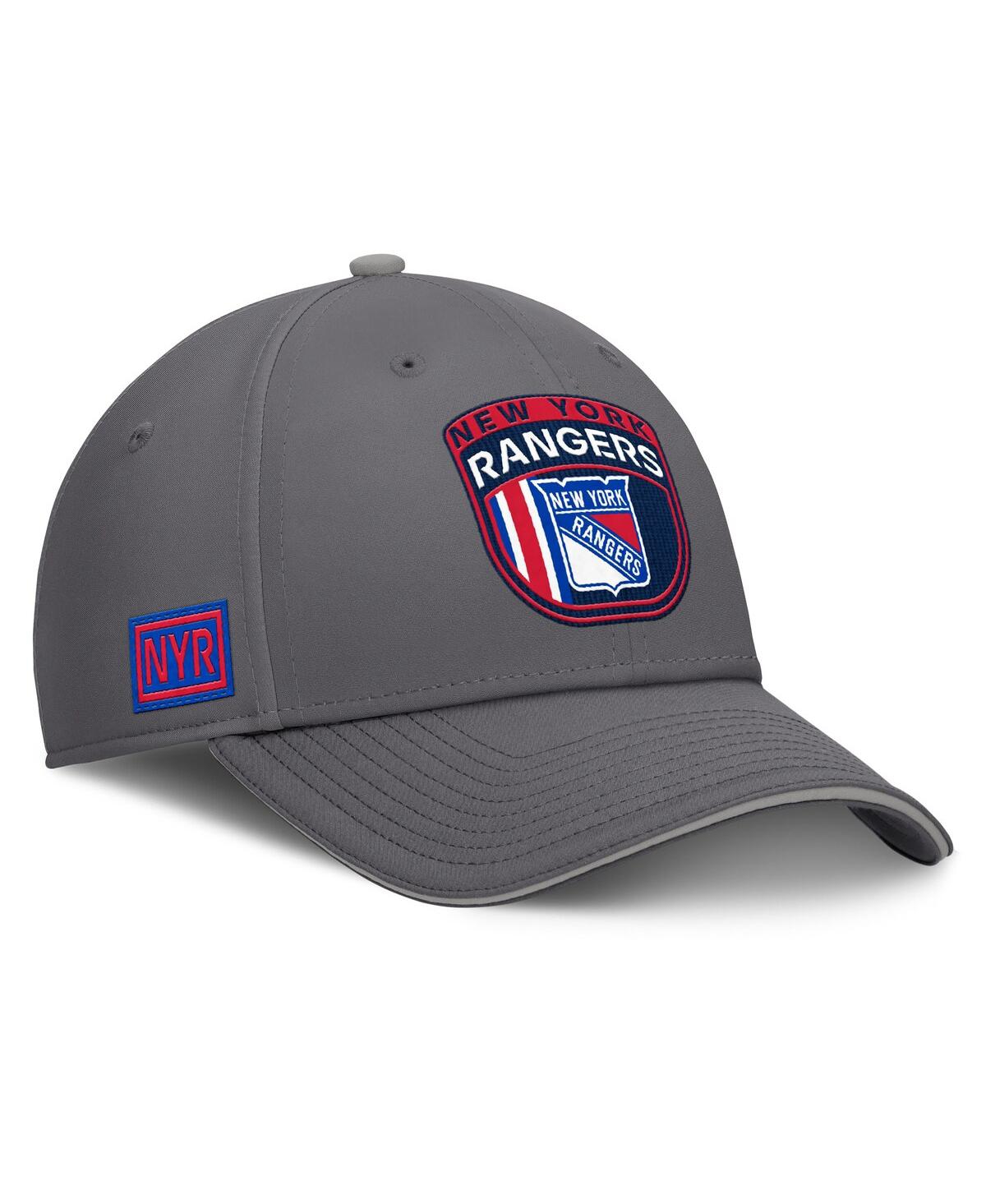 Click here for Fanatics Mens Gray New York Rangers Home Ice Flex... prices