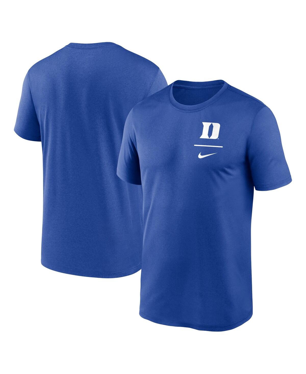 Click here for Nike Mens Royal Duke Blue Devils Primary Logo Lege... prices