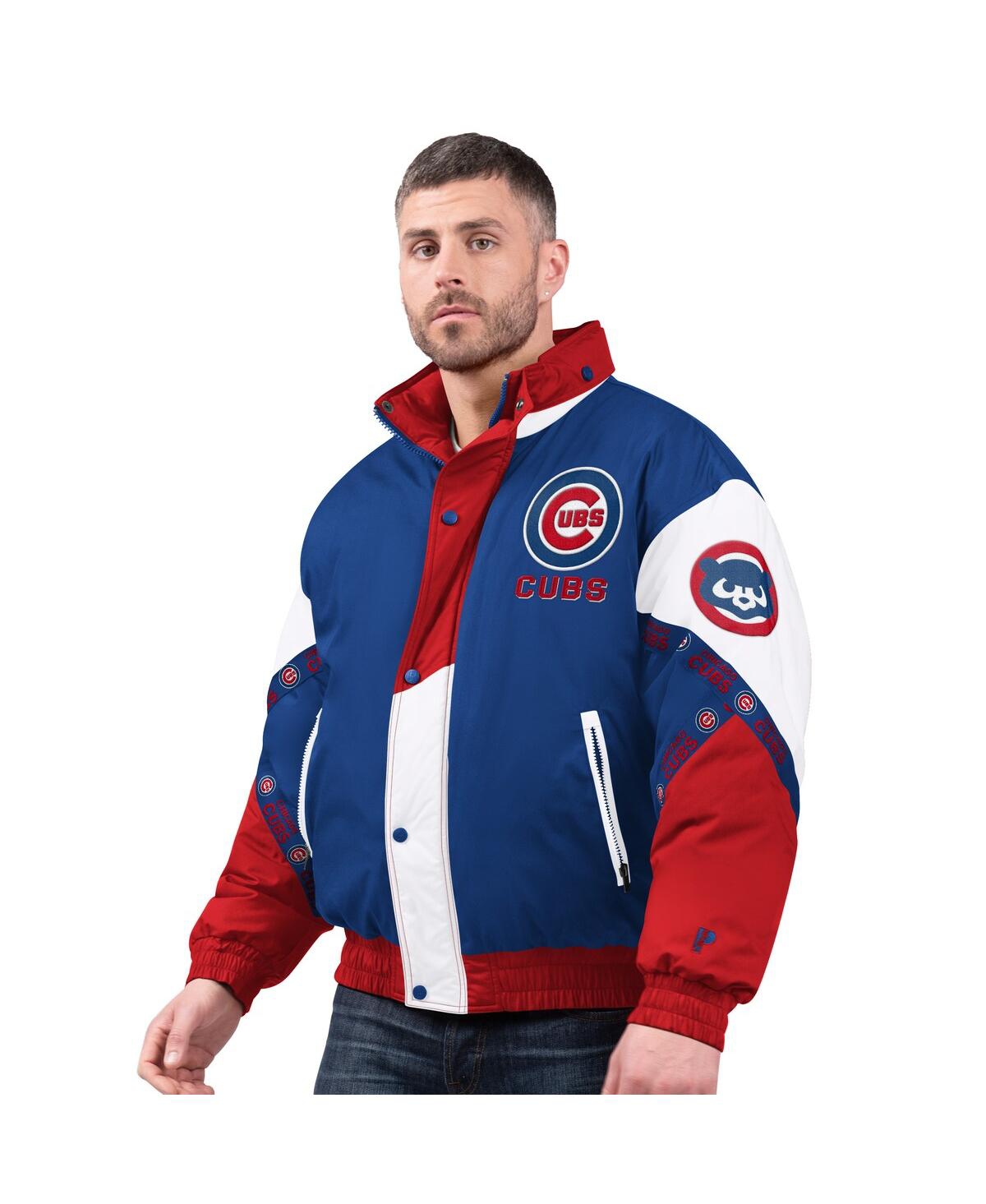 Click here for Pro Player Mens Royal Chicago Cubs Tape Full-Zip H... prices