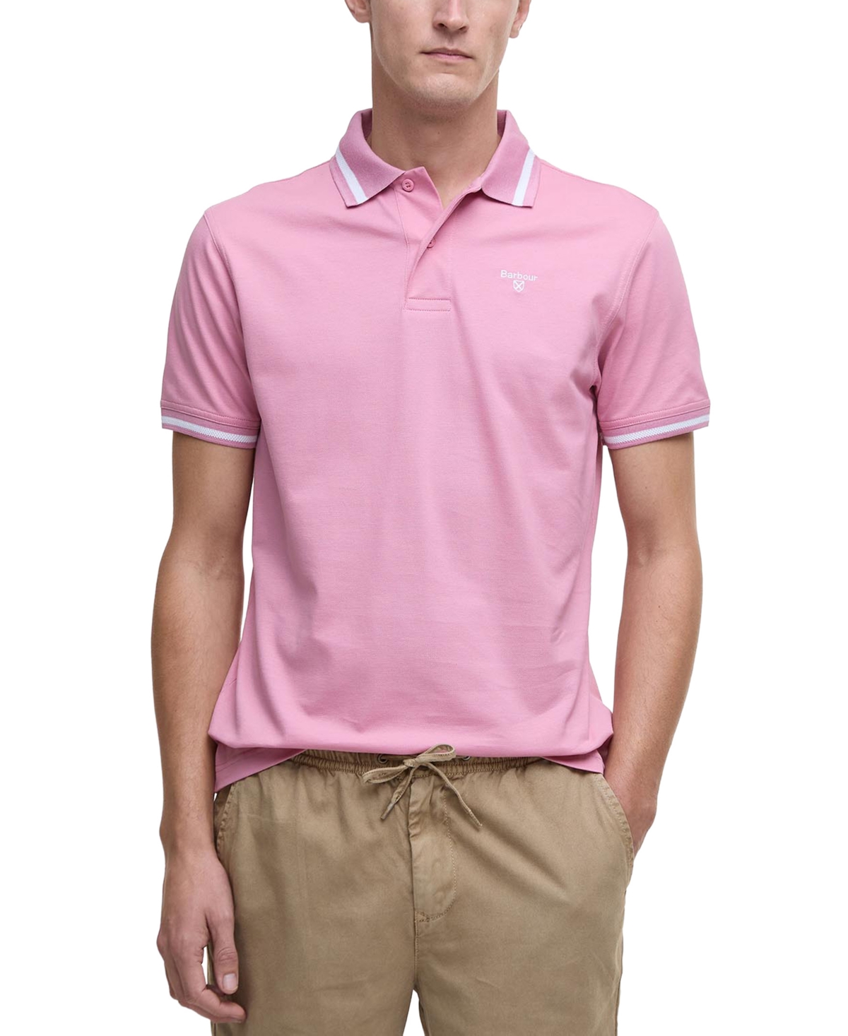 Click here for Barbour Mens Ferrybridge Lightweight Polo Shirt -... prices