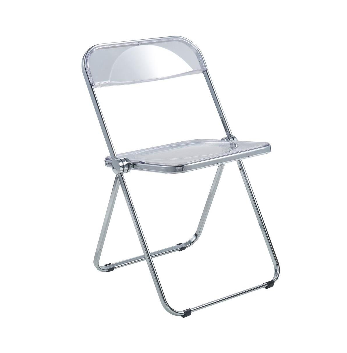 Click here for Lawrence Acrylic Folding Chair With Metal Frame prices