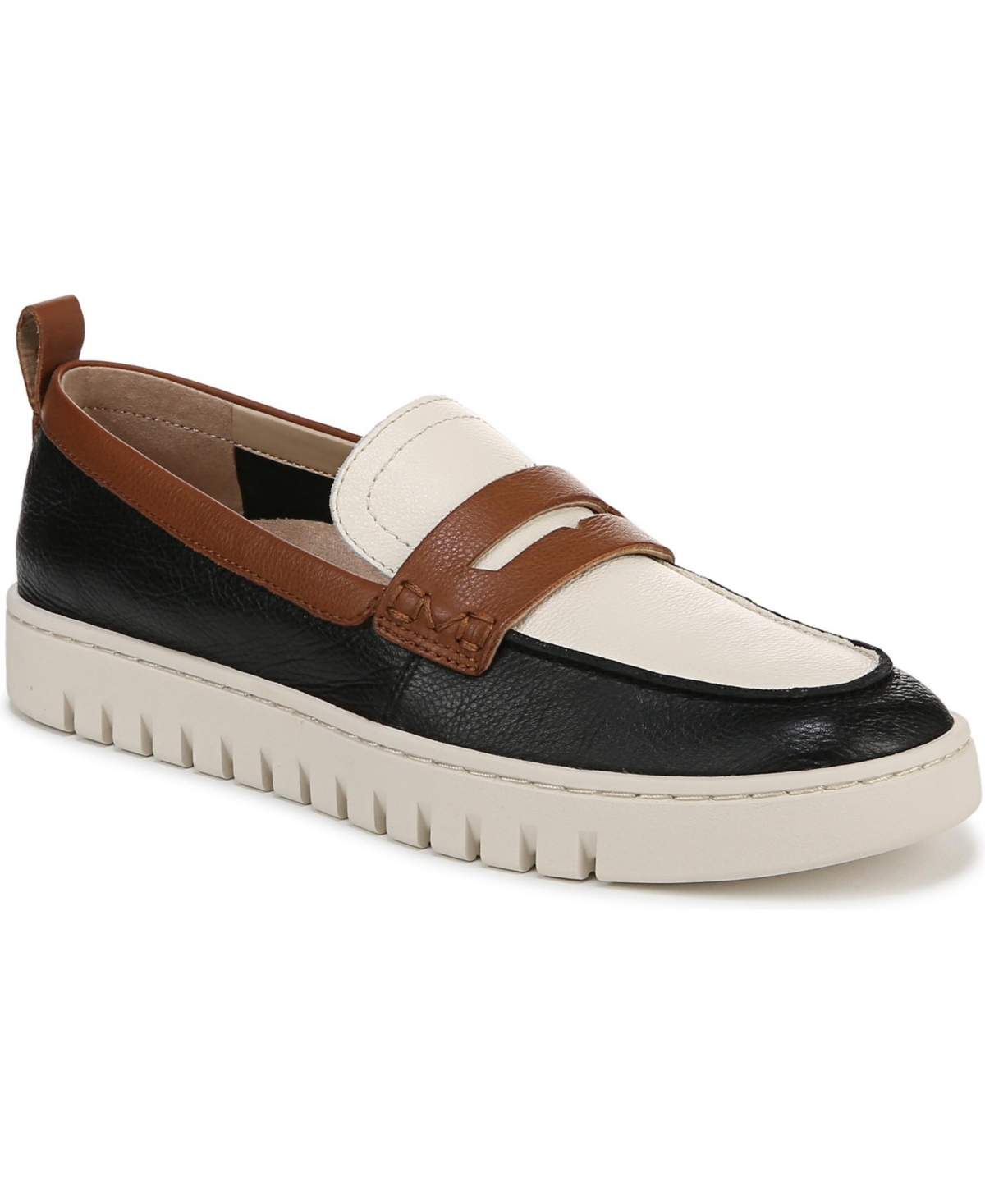 Click here for Vionic Womens Uptown Loafers - Black multi leather prices