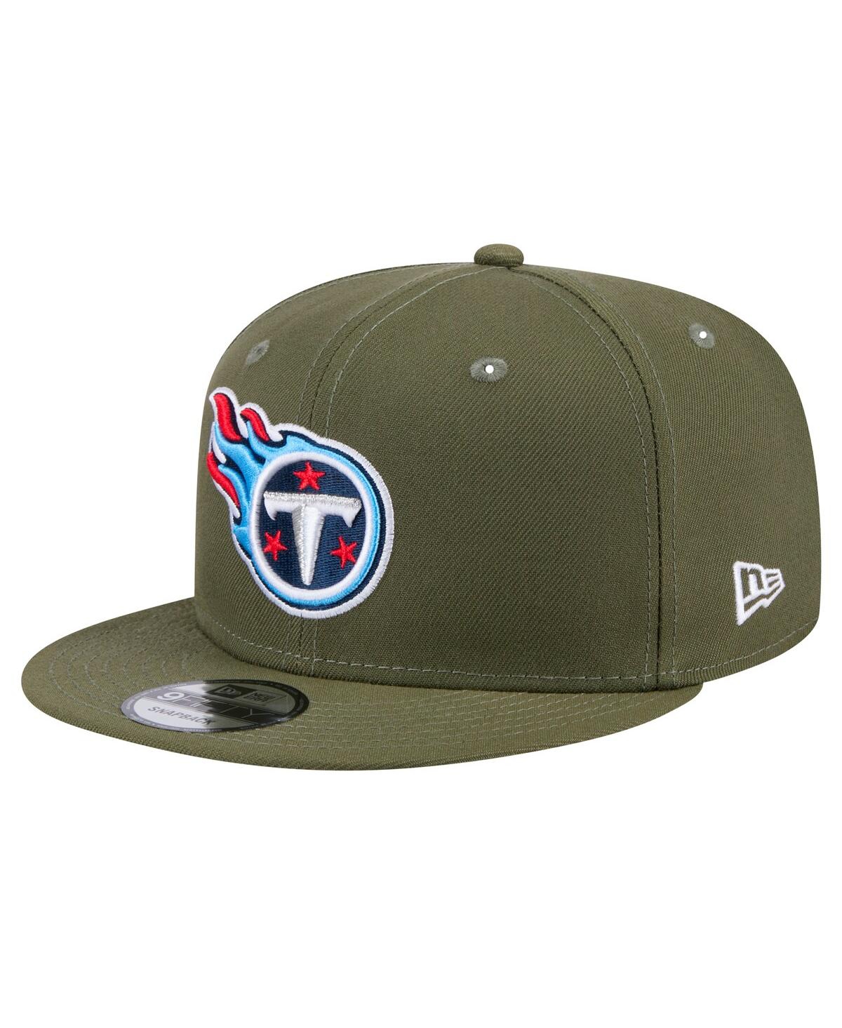 Click here for New Era Mens Olive Tennessee Titans Main 9FIFTY Sn... prices