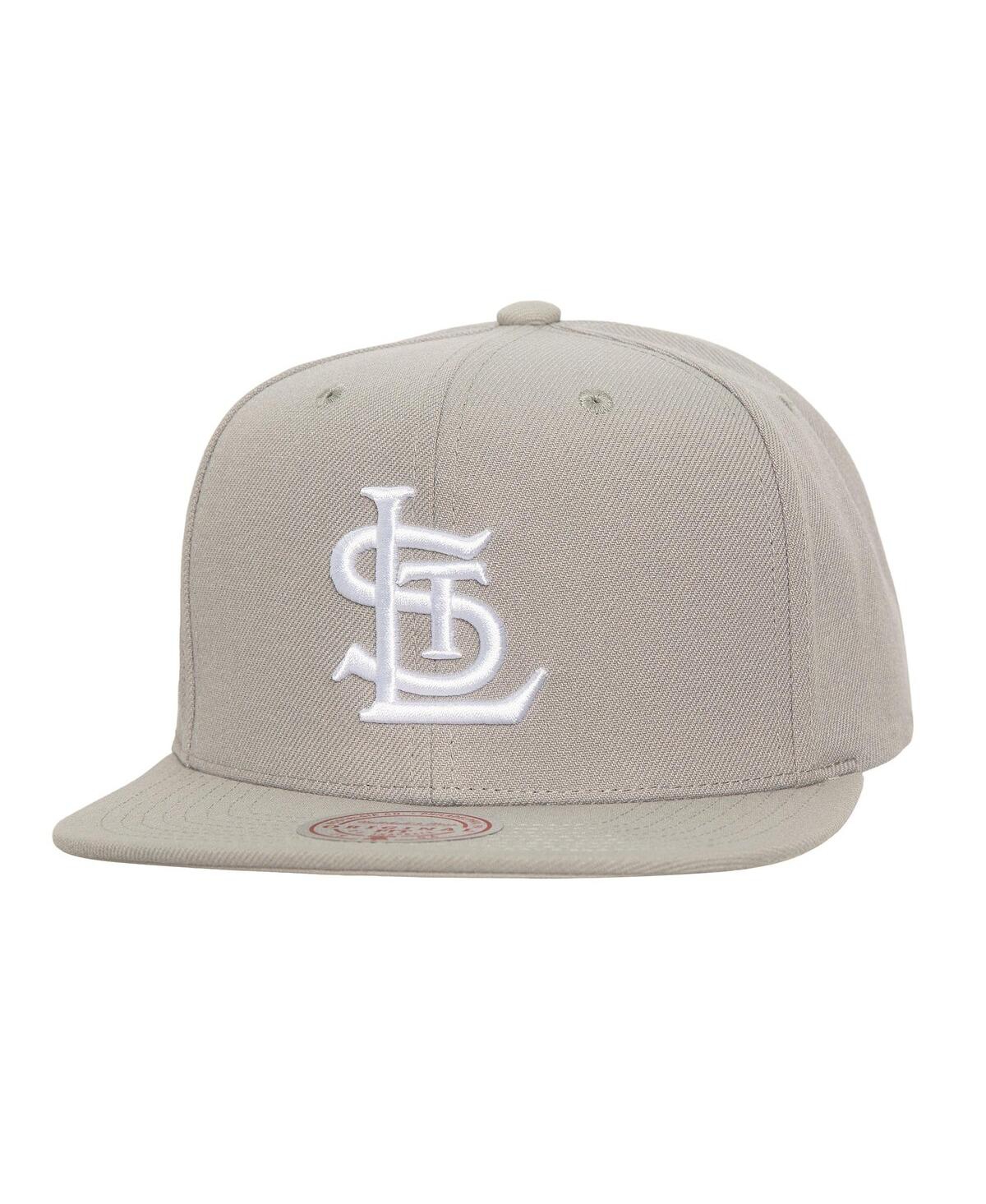Click here for Mitchell & Ness Mens Gray St. Louis Cardinals Snap... prices