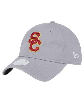 New Era Women's Gray USC Trojans Logo 9TWENTY Adjustable Hat - Macy's