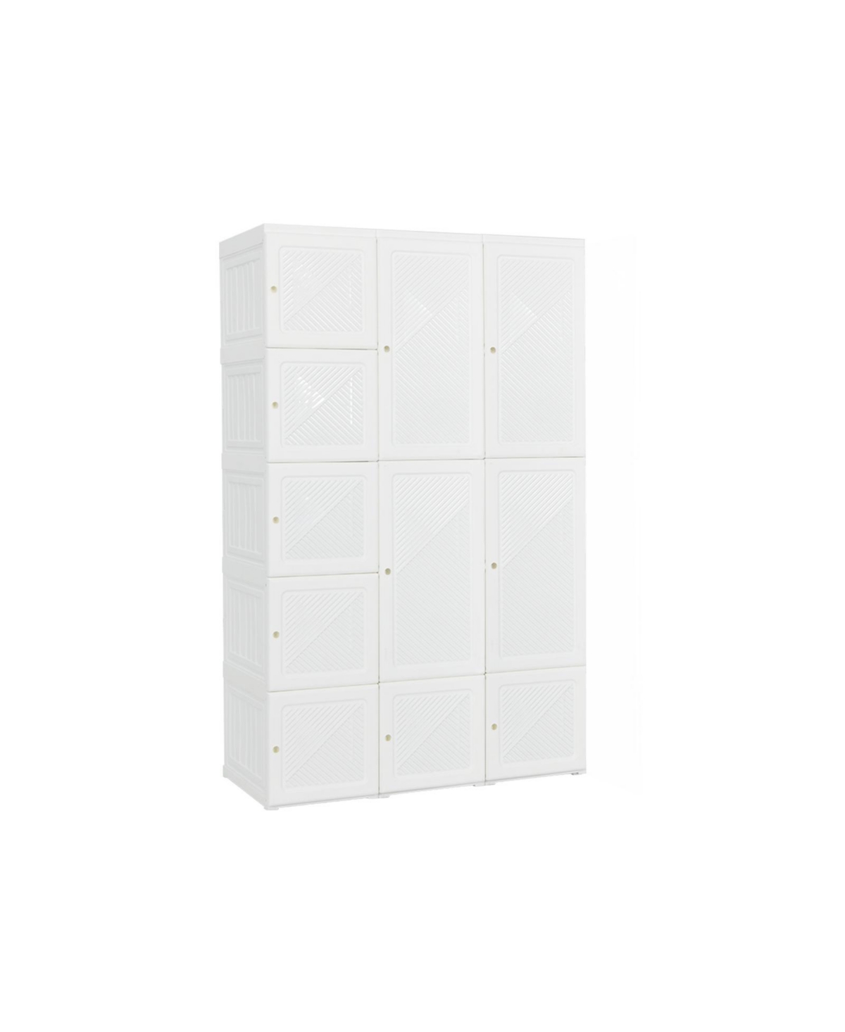 Click here for Foldable Armoire Wardrobe Closet with 10 Cubes for... prices