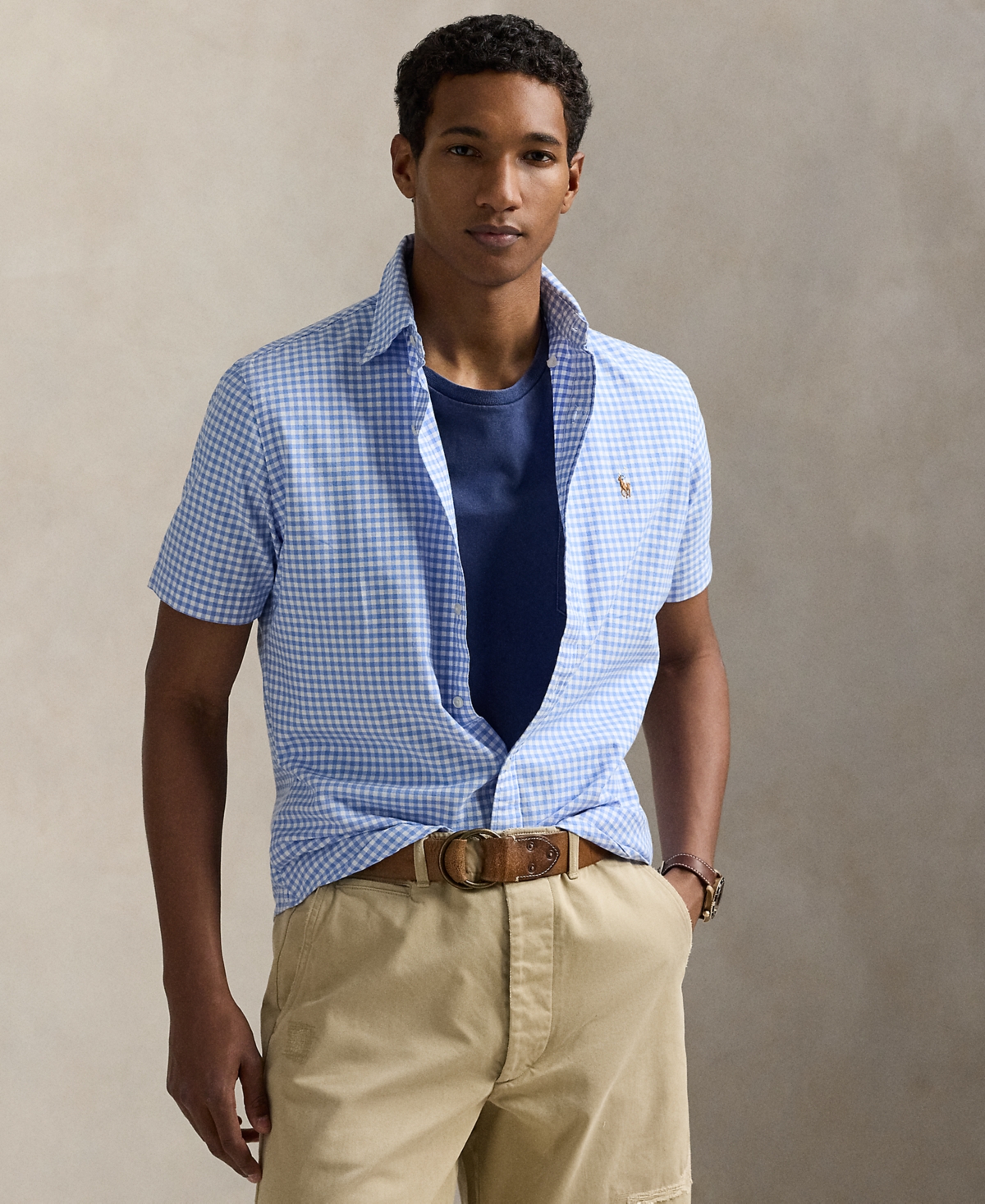 Click here for Polo Ralph Lauren Classic Fit Oxford Shirt - Light... prices