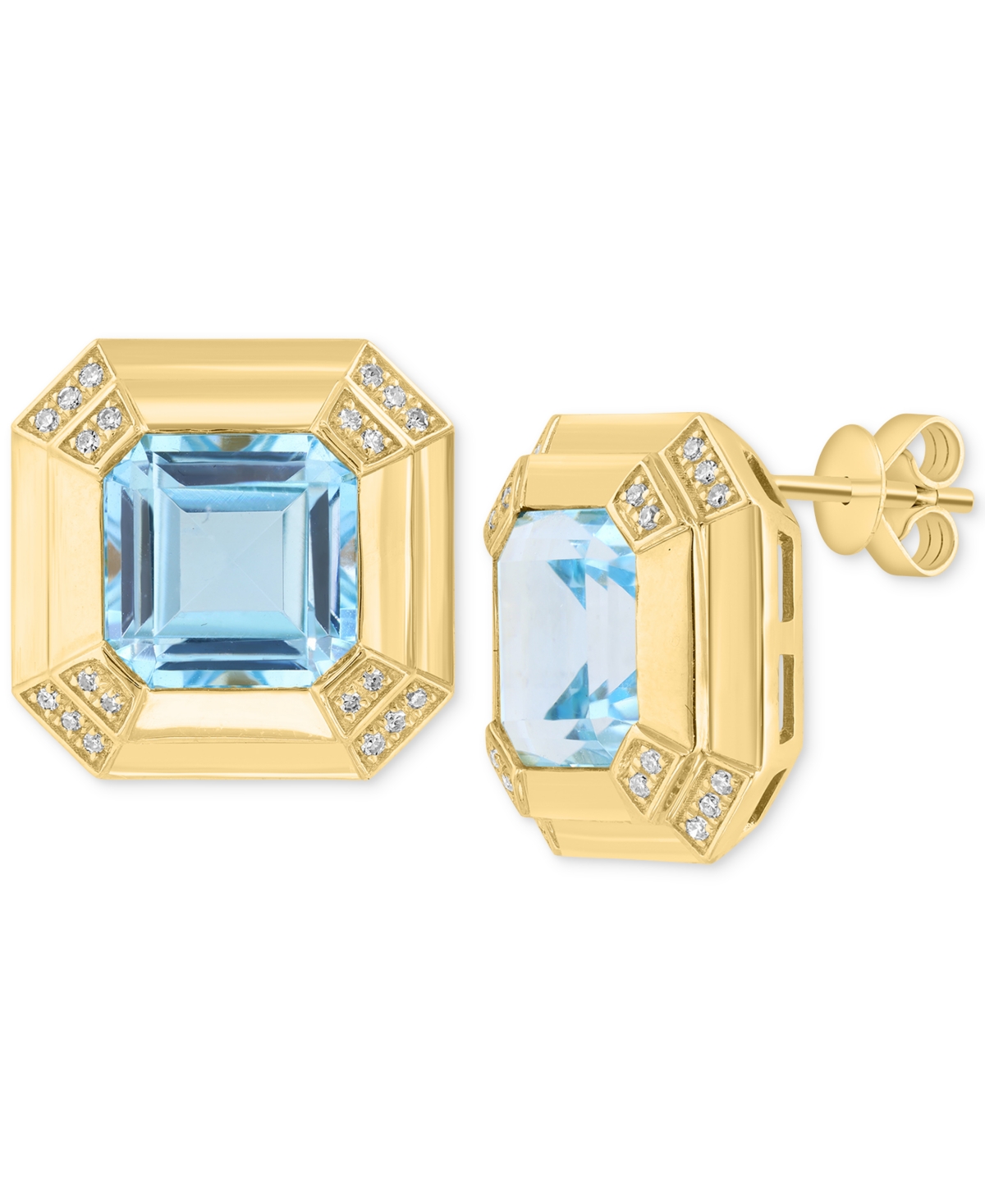 Click here for Effy Collection Diamond (7/8 ct. t.w.) & Sky Blue... prices