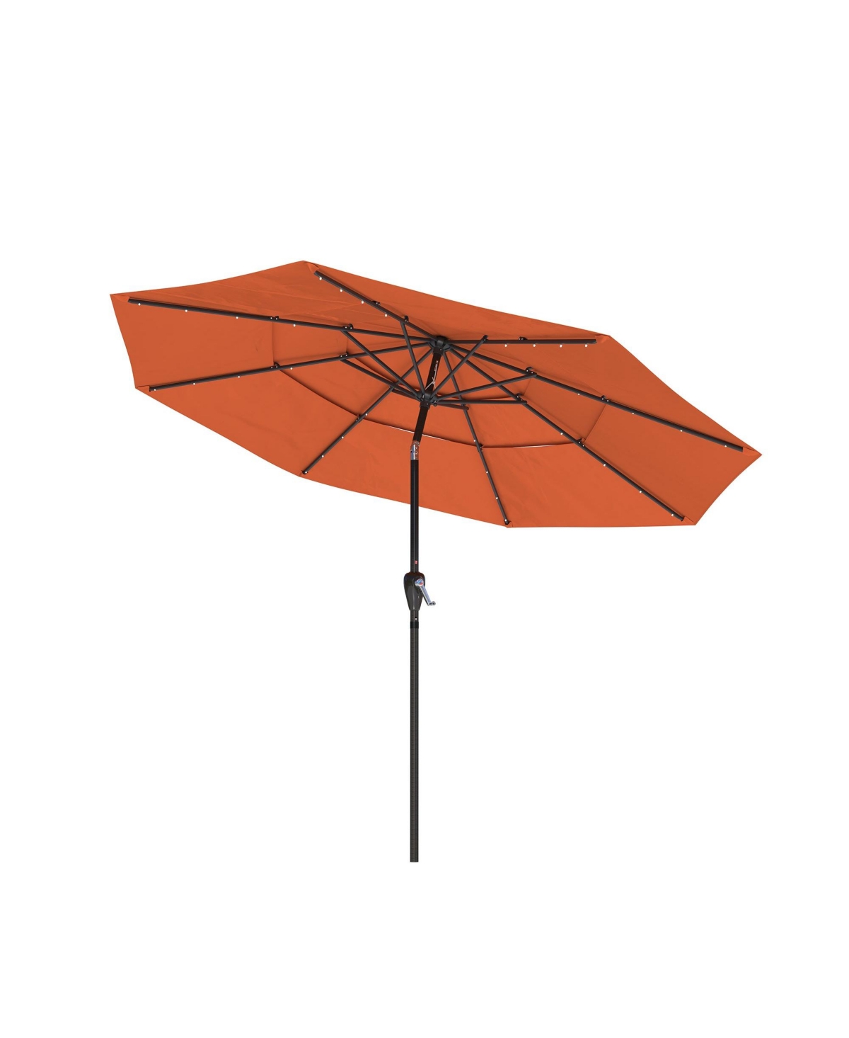 Click here for 11 Ft Patio Umbrella with Solar Led lights Outdoor... prices