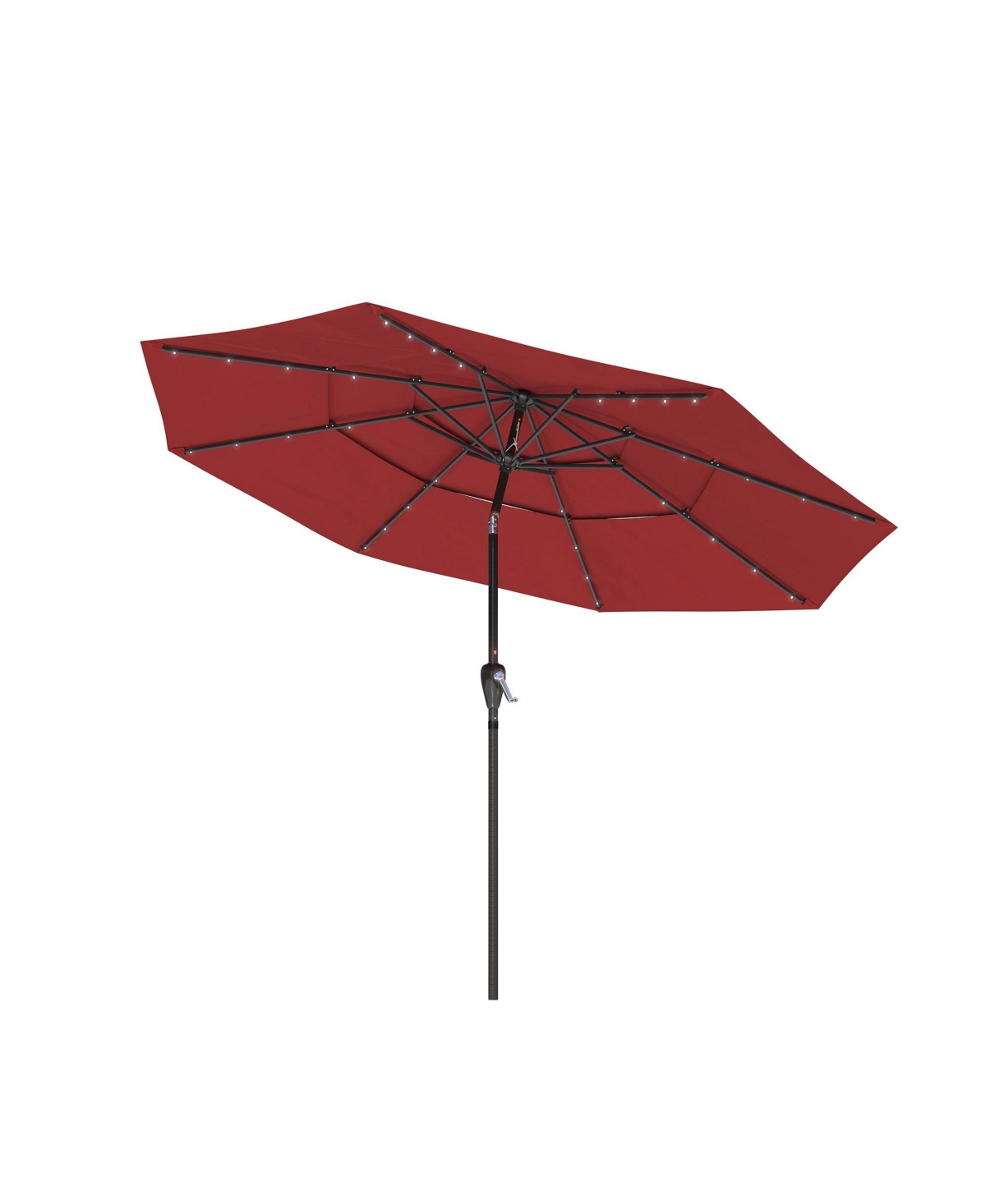Click here for 11 Ft Patio Umbrella with Solar Led lights Outdoor... prices