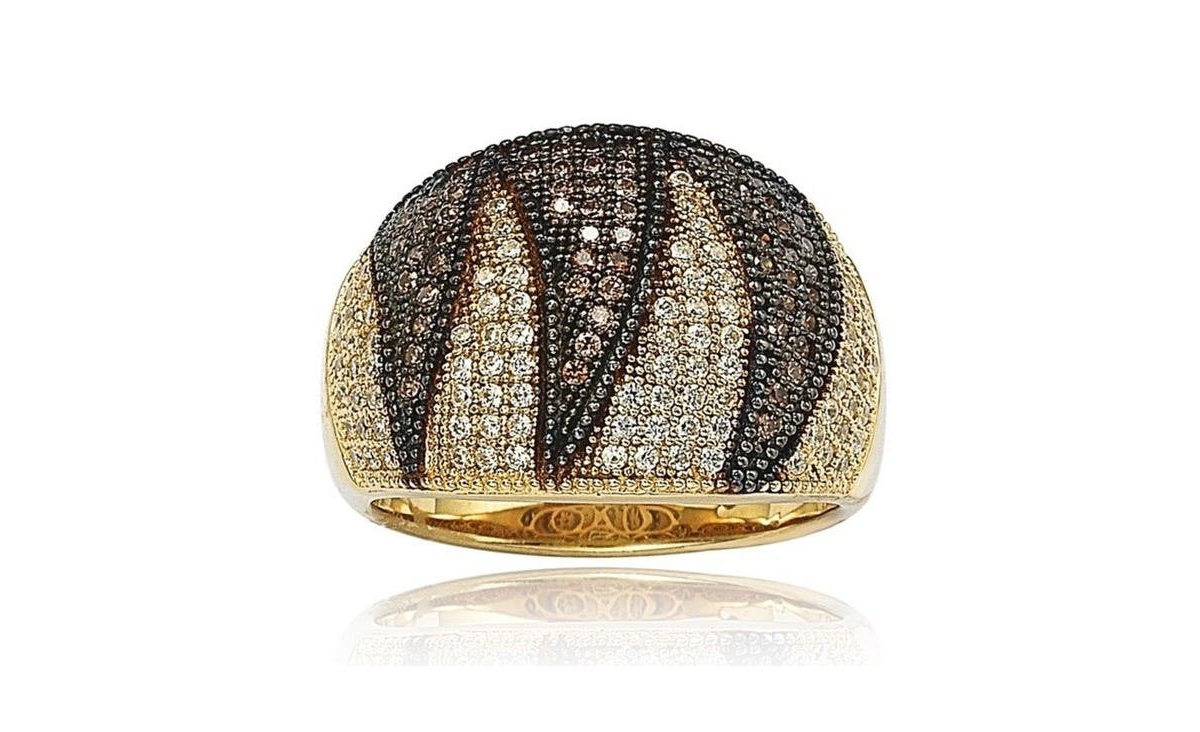 Click here for Suzy Levian Sterling Silver Cubic Zirconia Pave Wi... prices