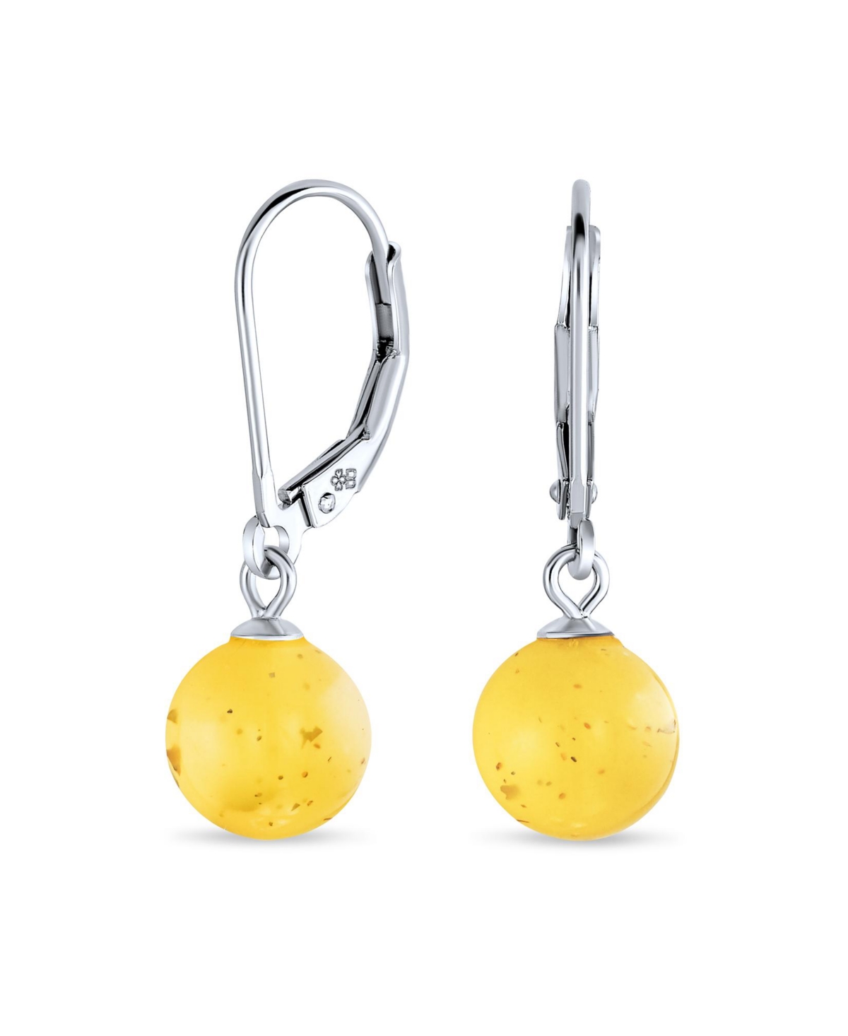 Click here for Bling Jewelry Simple Round Basic Natural Lemon Yel... prices