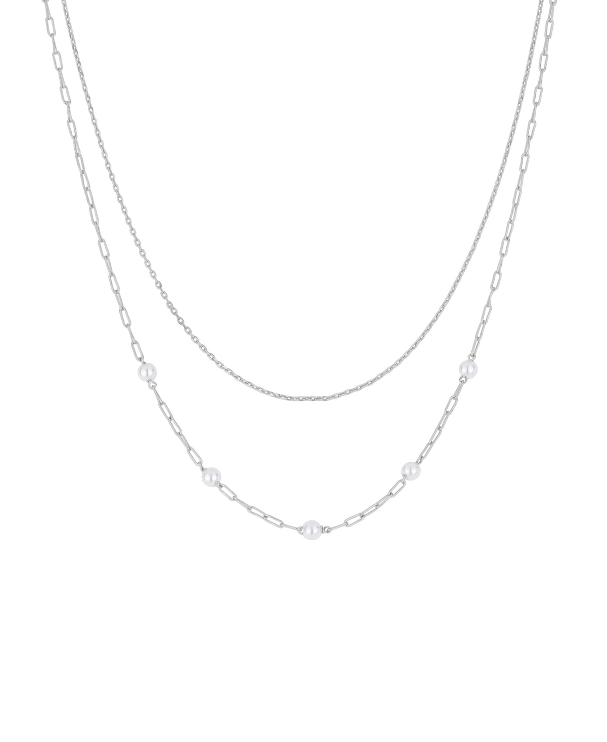 Click here for And Now This Simulated Cultivated Pearl Layered Ne... prices