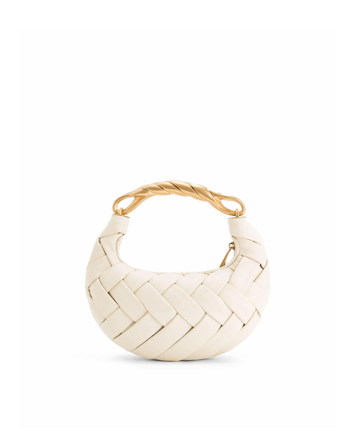 Click here for Jw Pei Orla Weave Medium Clutch Bag - White prices