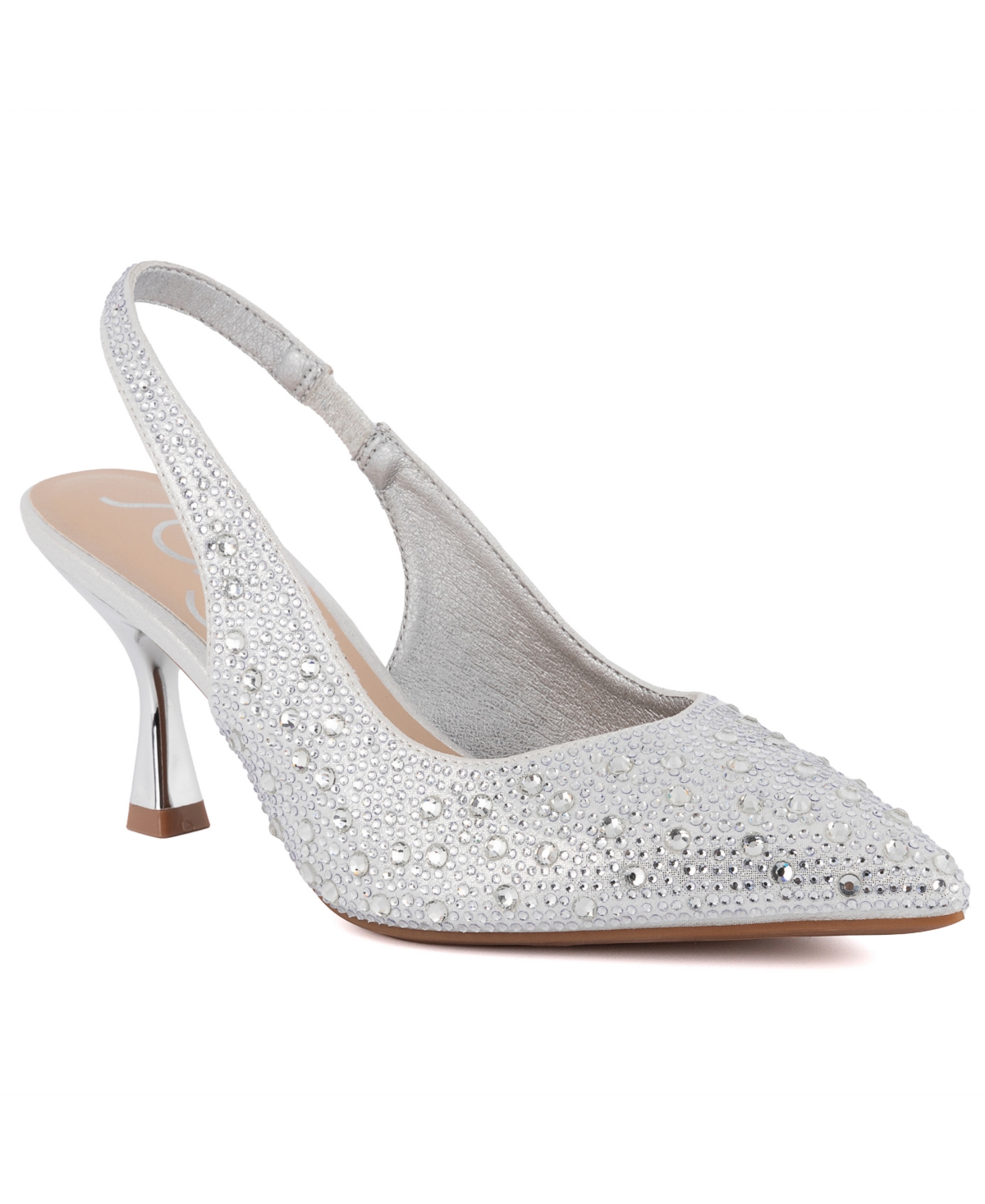 Click here for Sugar Womens Dazzy Slingback Rhinestone Dress Pump... prices