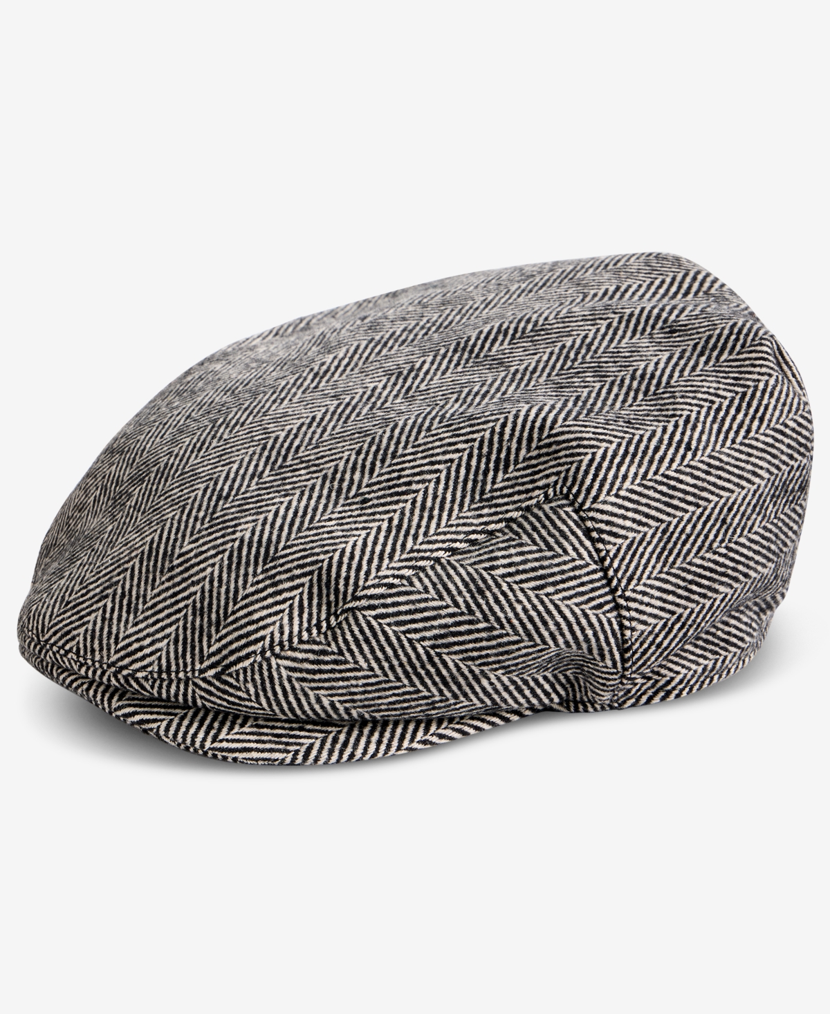 Click here for Scala Mens Ivy Herringbone Hat - Black/whit prices