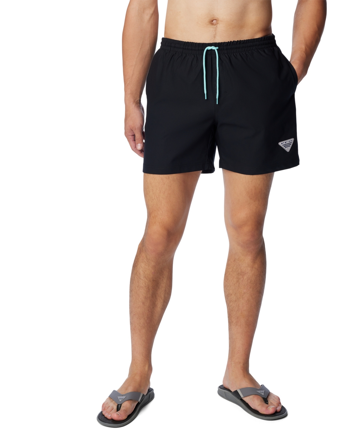 Click here for Columbia Mens Performance Rambler Logo Swim Trunks... prices