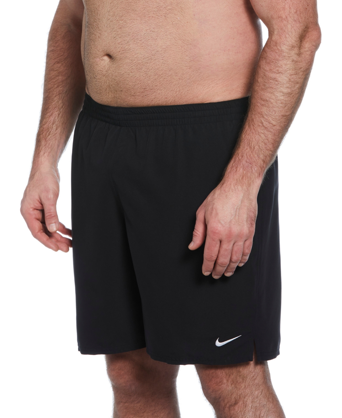 Click here for Nike Mens Logo Hybrid Swim Shorts - Black prices
