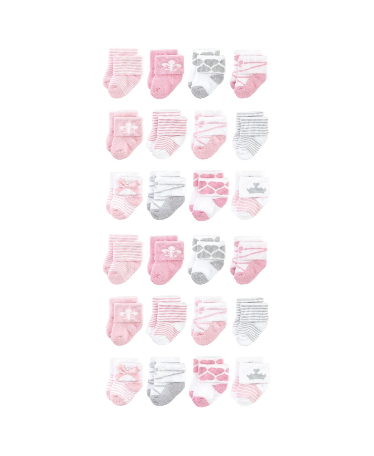 Click here for Hudson Baby Baby Boys Hudson 24Pk Terry Socks - Ro... prices