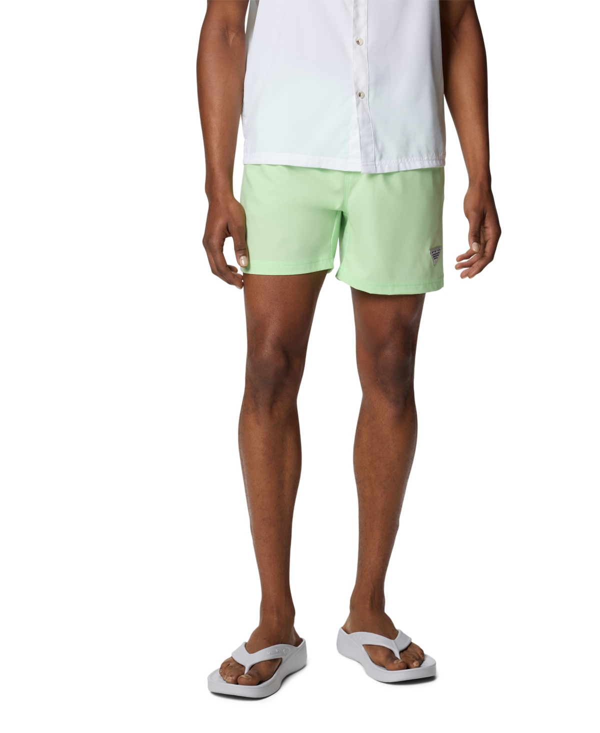 Click here for Columbia Mens Performance Rambler Logo Swim Trunks... prices