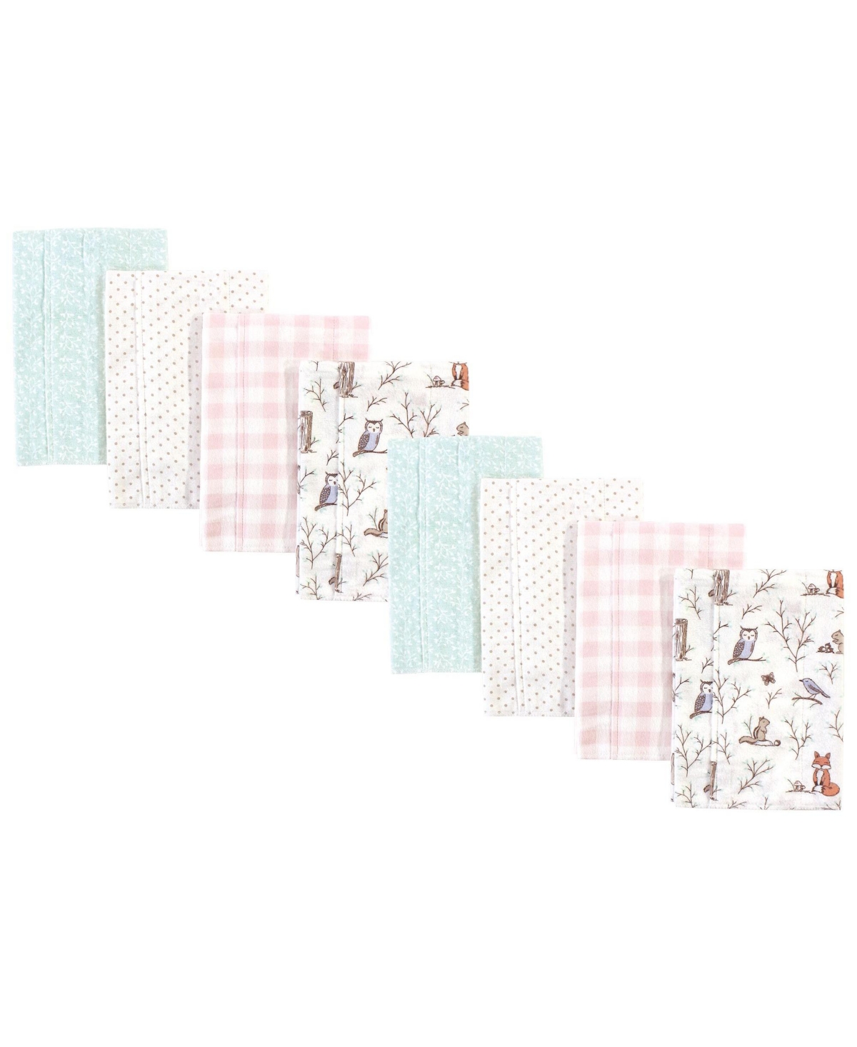 Click here for Hudson Baby Girls Gentle Cotton-Blend Flannel Burp... prices