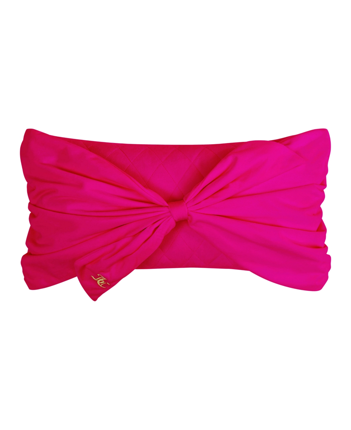 Click here for Juicy Couture Velvet Bow Decorative Pillow  10 x 1... prices