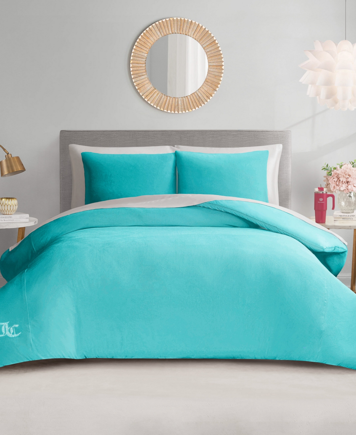 Click here for Juicy Couture Velour 3-Pc. Comforter Set  Full/Que... prices