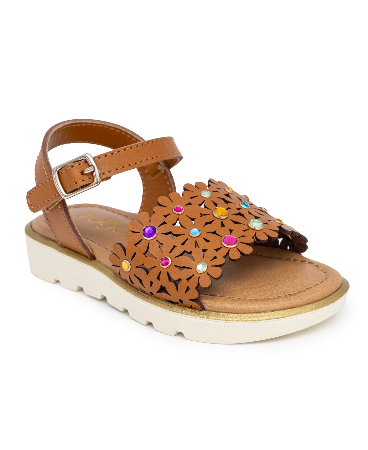 Click here for Sugar Toddler Girls Ainslie Open Toe Flat Sandal -... prices