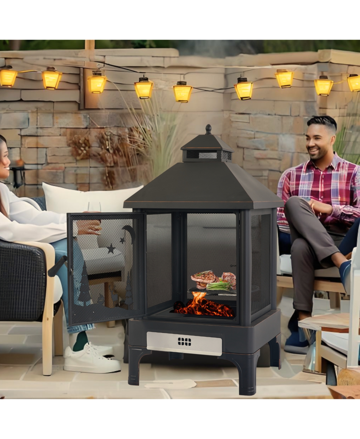 Click here for Streamdale Heavy Duty Garden Metal Outdoor heating... prices