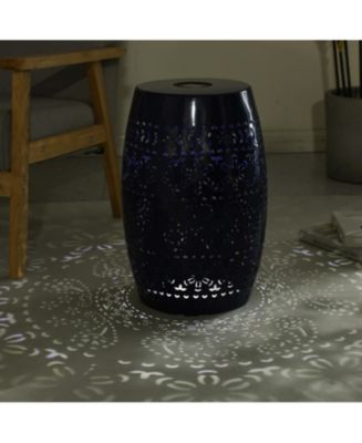 Elegant Solar Side Table: Unique Decor, Multipurpose, Indoor or Outdoor ...