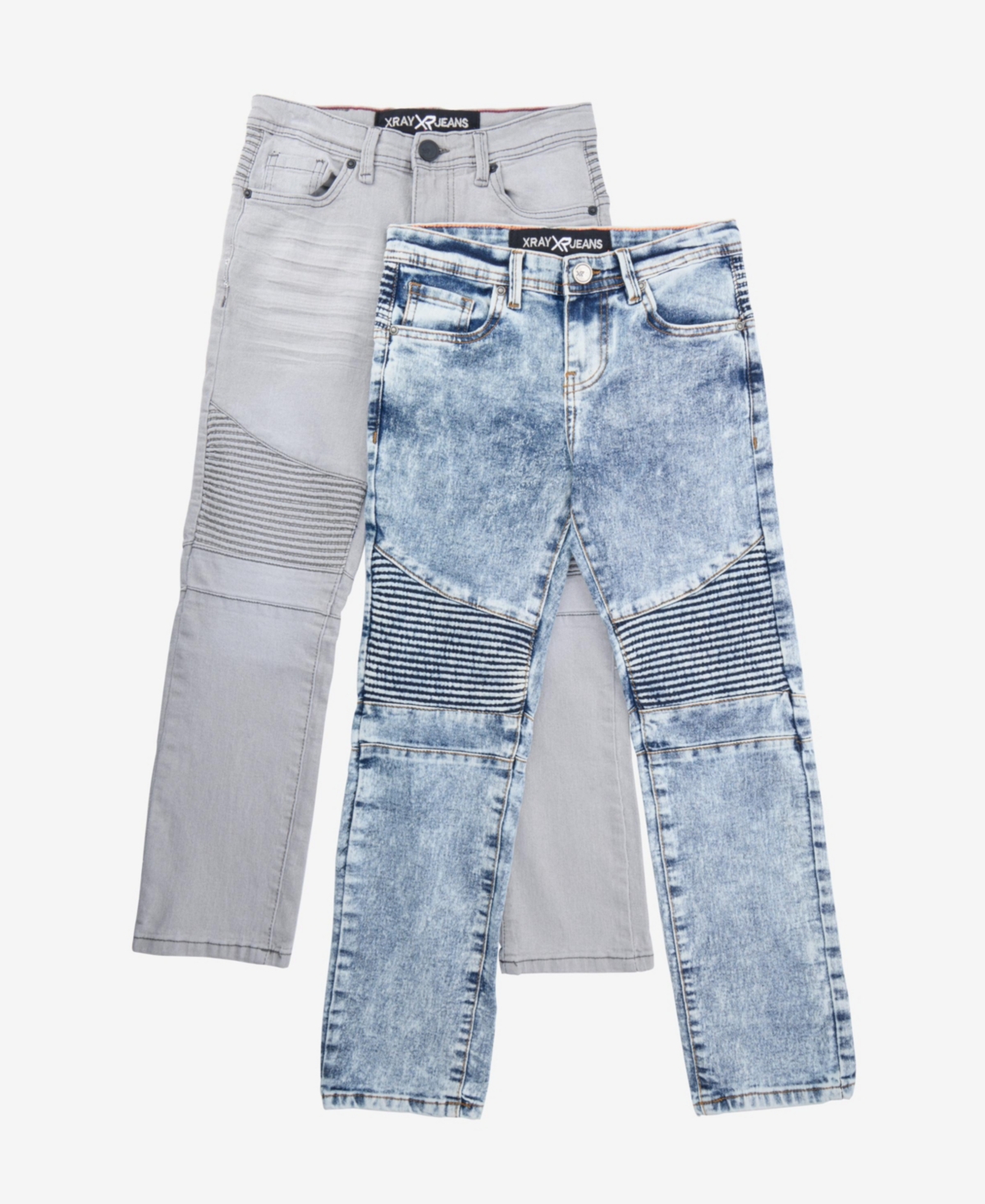 Click here for Xray Big Boys 8-18 2-Pack Combo Stretch Jeans - Bl... prices