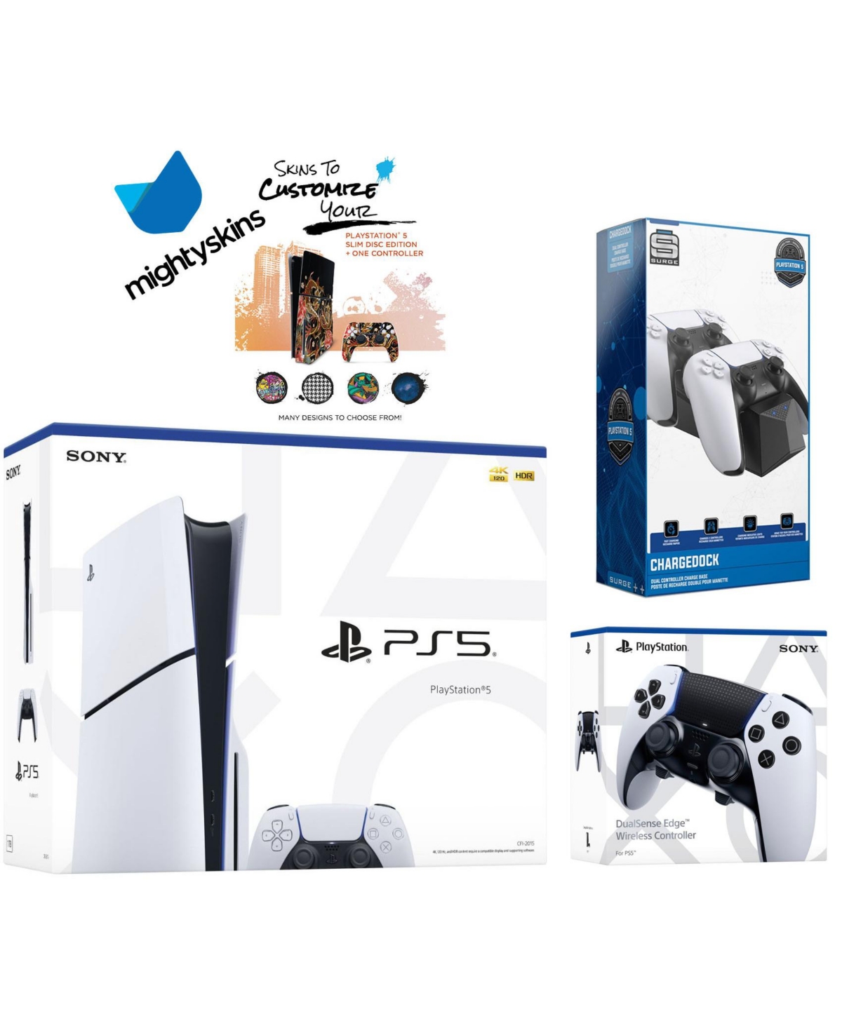 Click here for Sony PlayStation 5 Slim Disc with Extra Edge Contr... prices