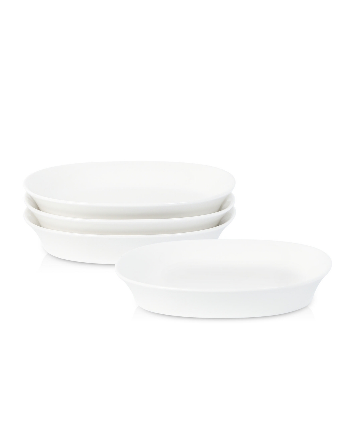 Click here for Stone Lain Quadro Pasta Bowls  Set of 4 - White prices